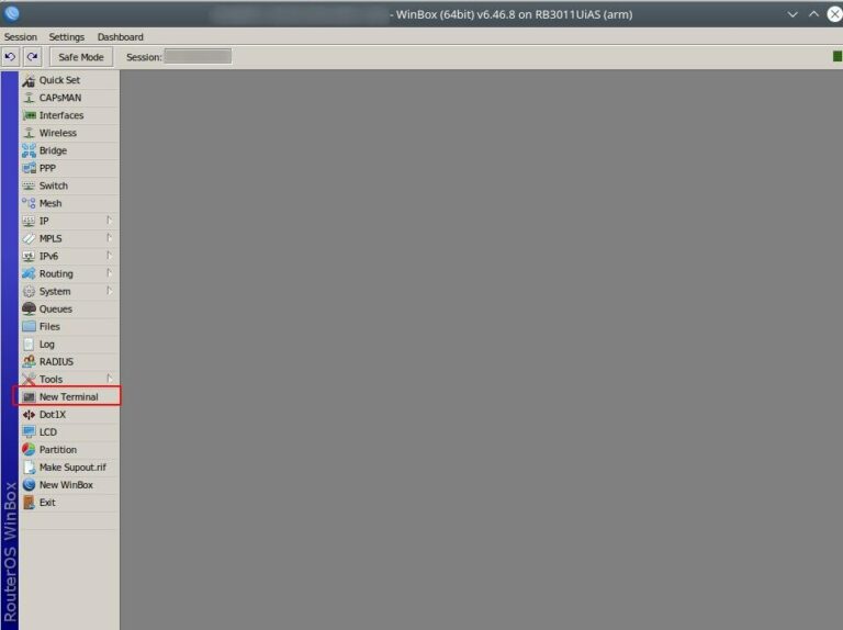 Как сохранить конфигурацию MikroTik